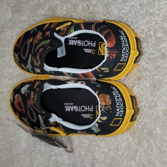 Vans | Shoes | Vans X National Geographic Kids Slip On | Poshmark